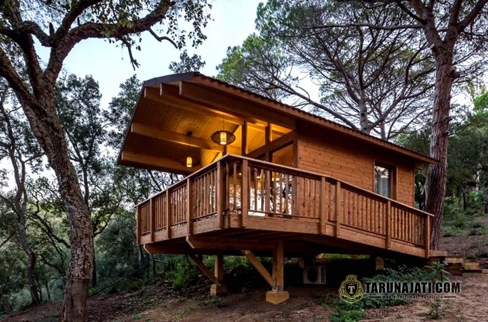 Contoh Desain Rumah Kayu Minimalis yang Sederhana dan Artistik 2023 ...