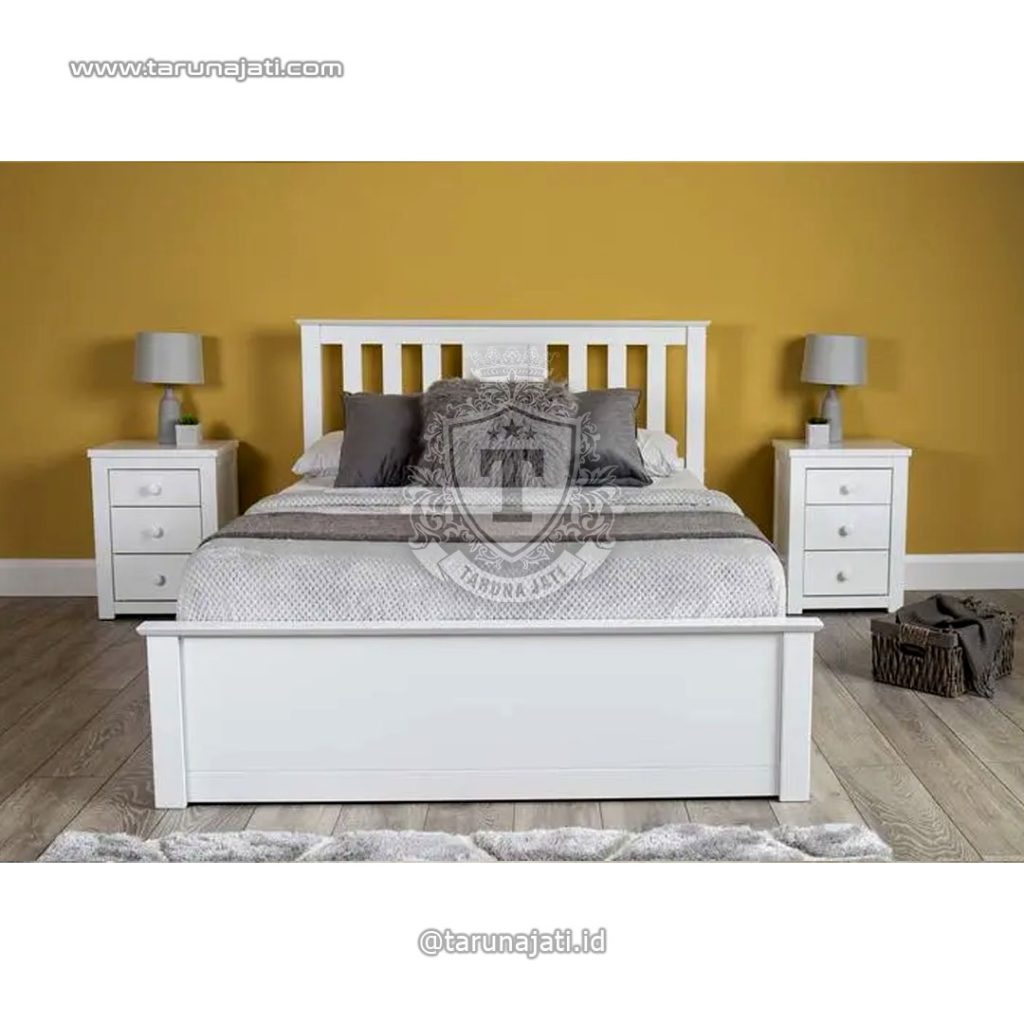 Dipan Warna Putih Minimalis Modern Model Jari 2024