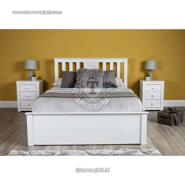 Dipan Warna Putih Minimalis Modern Model Jari 2025