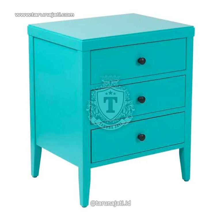 Meja Minimalis Modern Warna Biru 2025