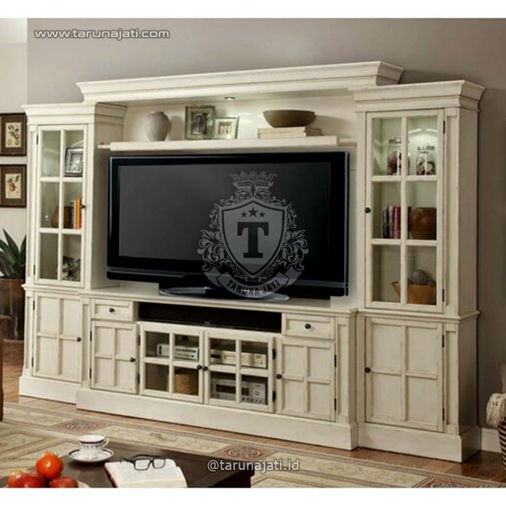 Buffet TV Putih Minimalis Modern 2025