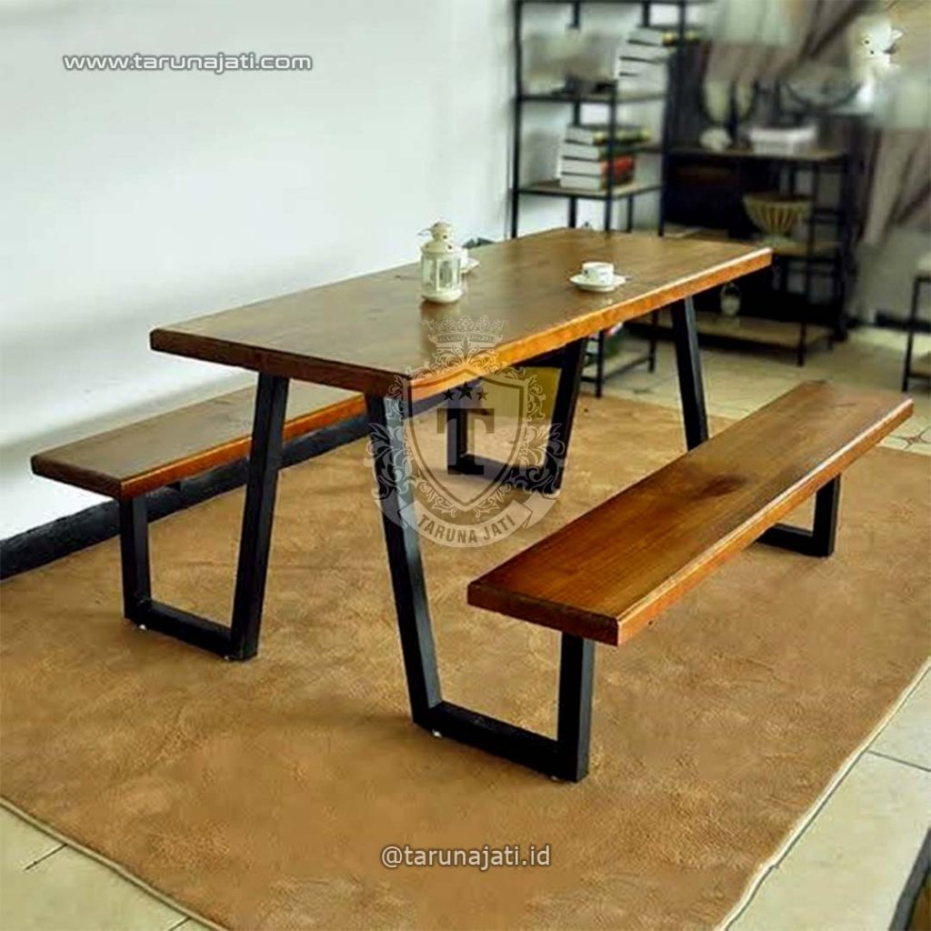 Meja Makan Jati Modern Minimalis 2025