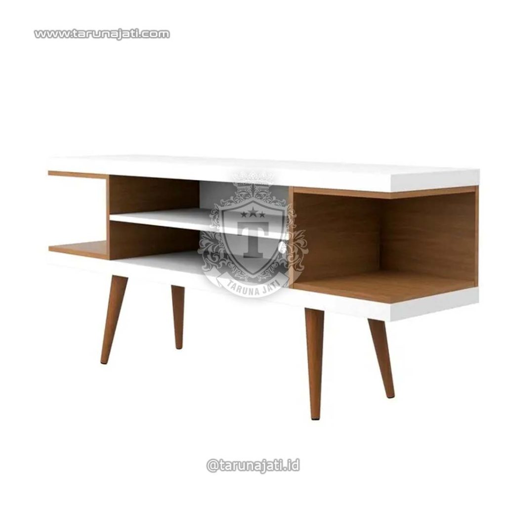 Meja TV Model Retro Terbaru Kayu Jati 2025