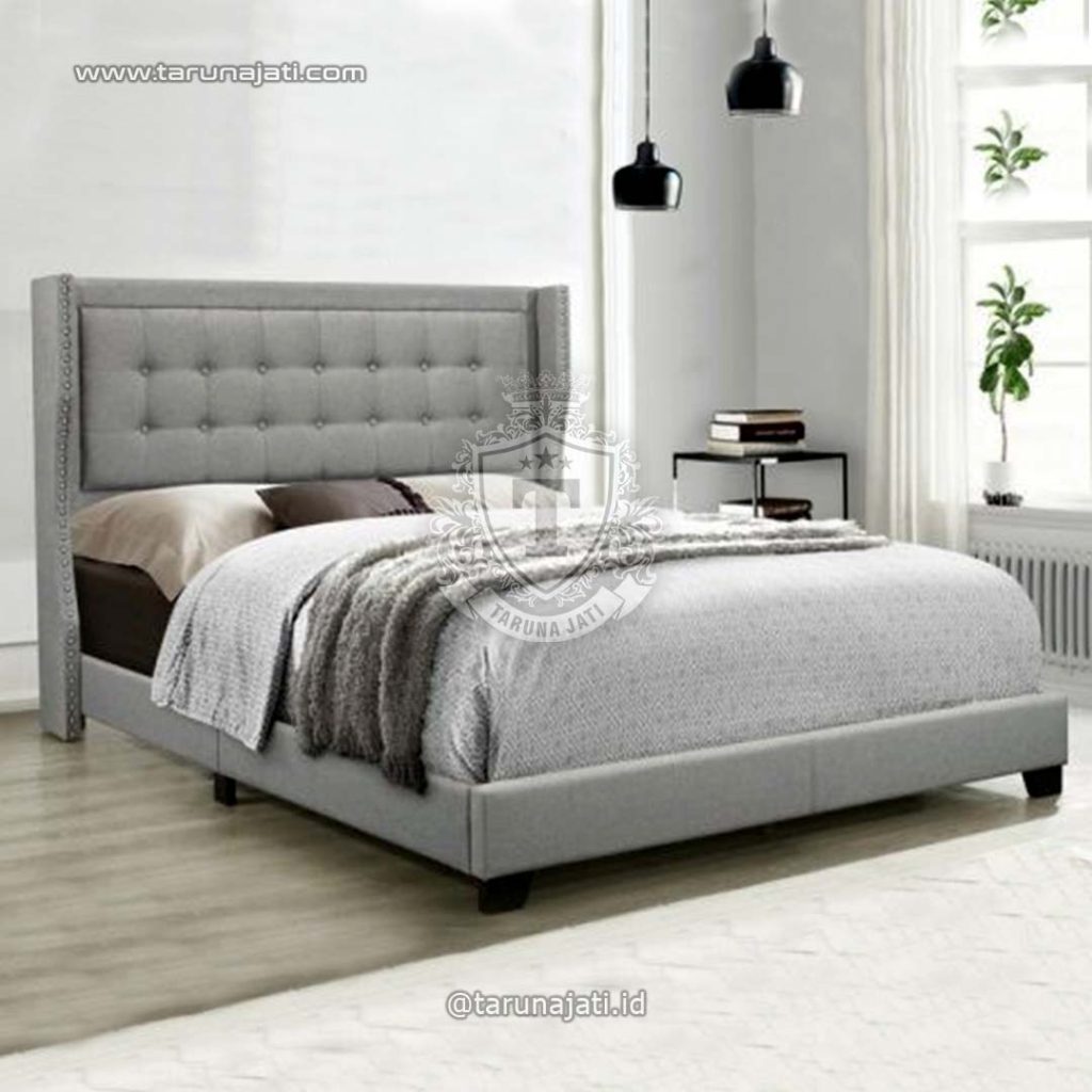 Tempat Tidur Minimalis Kayu Jati Model Simple 2025