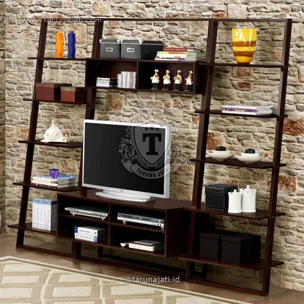 Bufet Tv Kayu Jati Modern Minimalis 2025